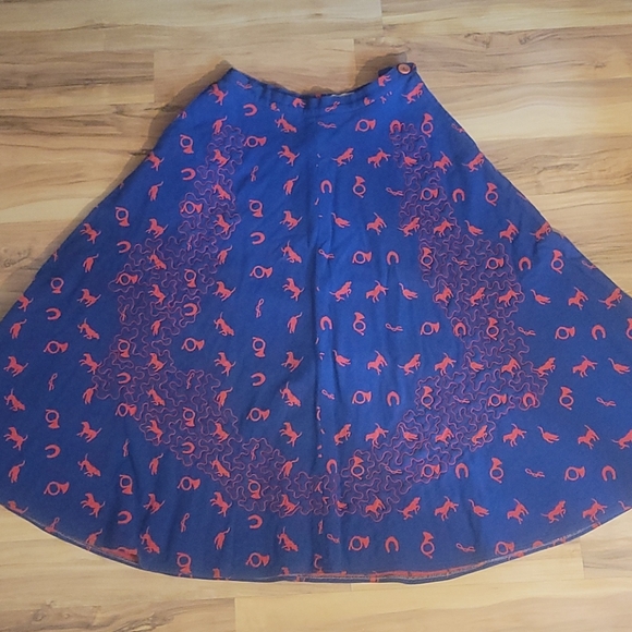 DeDe Johnson | Skirts | Vintage 5s Circle Skirt By Dede Johnson S ...